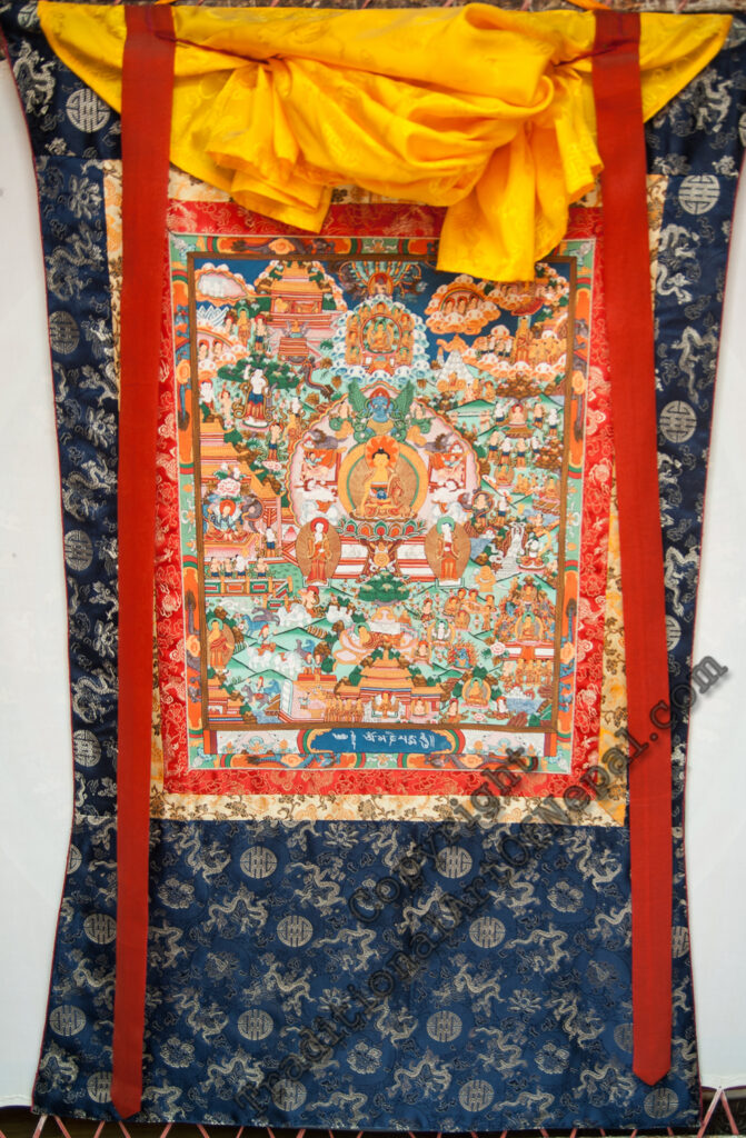 Silk Frame for Thangka decor 8| traditionalartofnepal.com
