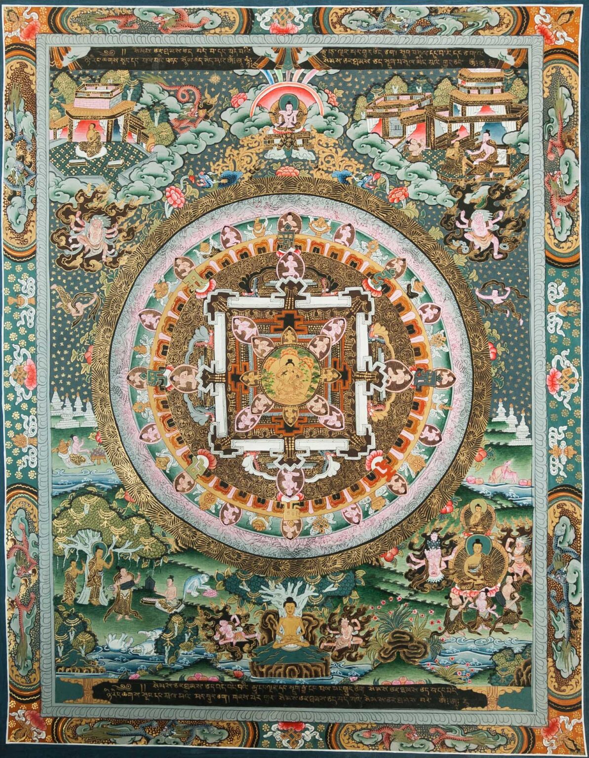 White Tara Mandala | traditionalartofnepal.com