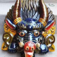 Mask of Yamantaka | traditionalartofnepal.com