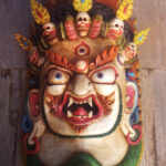 Tibetan Mask of Mahakala | traditionalartofnepal.com