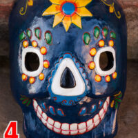 Skull Masks - Mexican Style | traditionalartofnepal.com