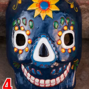 Skull Masks - Mexican Style | traditionalartofnepal.com