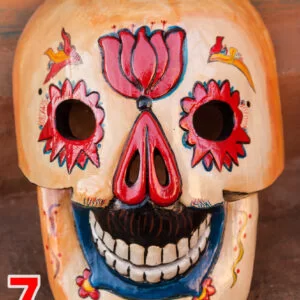 Skull Masks - Mexican Style | traditionalartofnepal.com